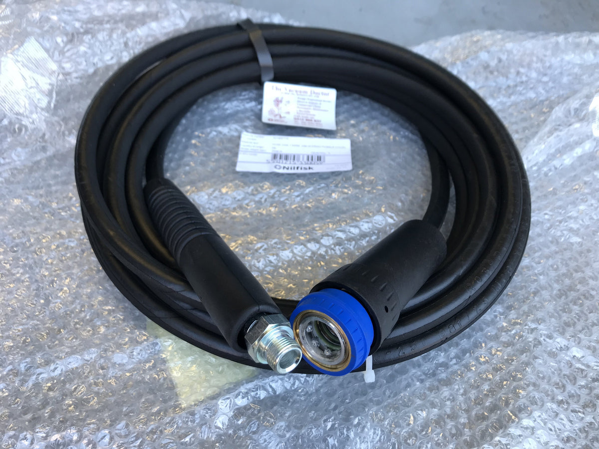 Nilfisk 10m Single Wire DN6 HP Hose For Small Cold Water Pressur Washr ...