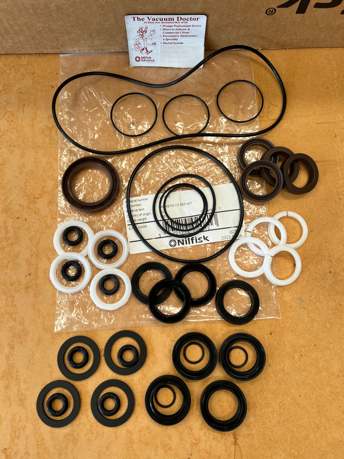 KEW ALTO and Gerni Pressure Washer C3 Pump Service Kit A1 Of Seals and ...