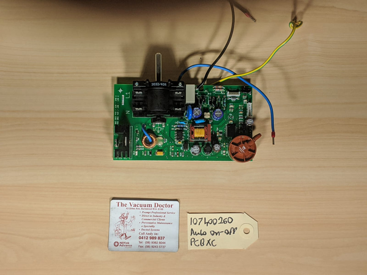 Nilfisk-Alto Attix 50XC Xtreme Clean WD Vacuum Cleaner Switch and PCB ...
