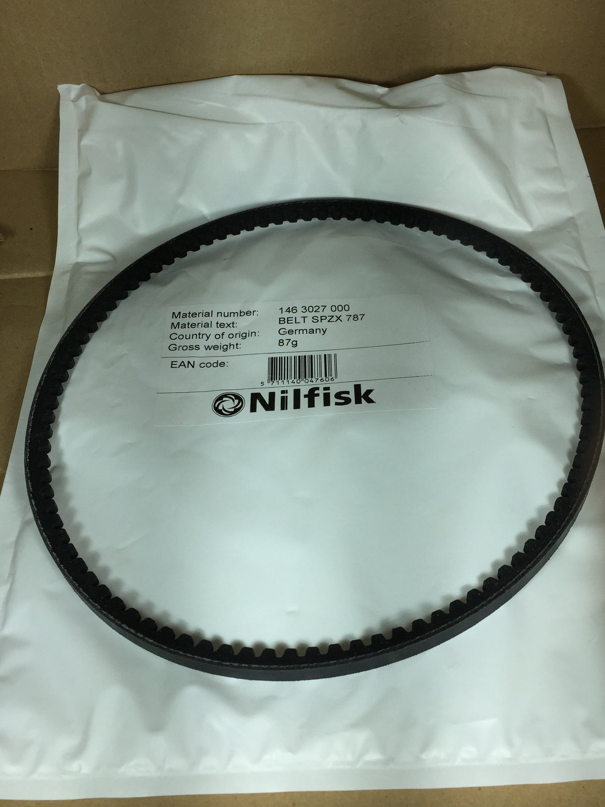 Nilfisk SW750 and ALTO Floortec 350 Battery Sweeper Broom Drive Belt ...