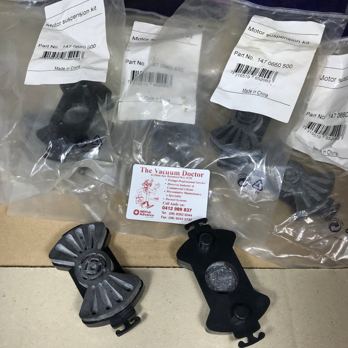 Nilfisk GD910 Commercial Vacuum Cleaner Electric Motor Suspension Kit ...