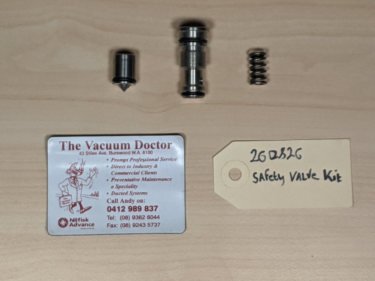 Gerni G118P Petrol Powered Cold Water Pressure Washer Safety Valve Kit ...