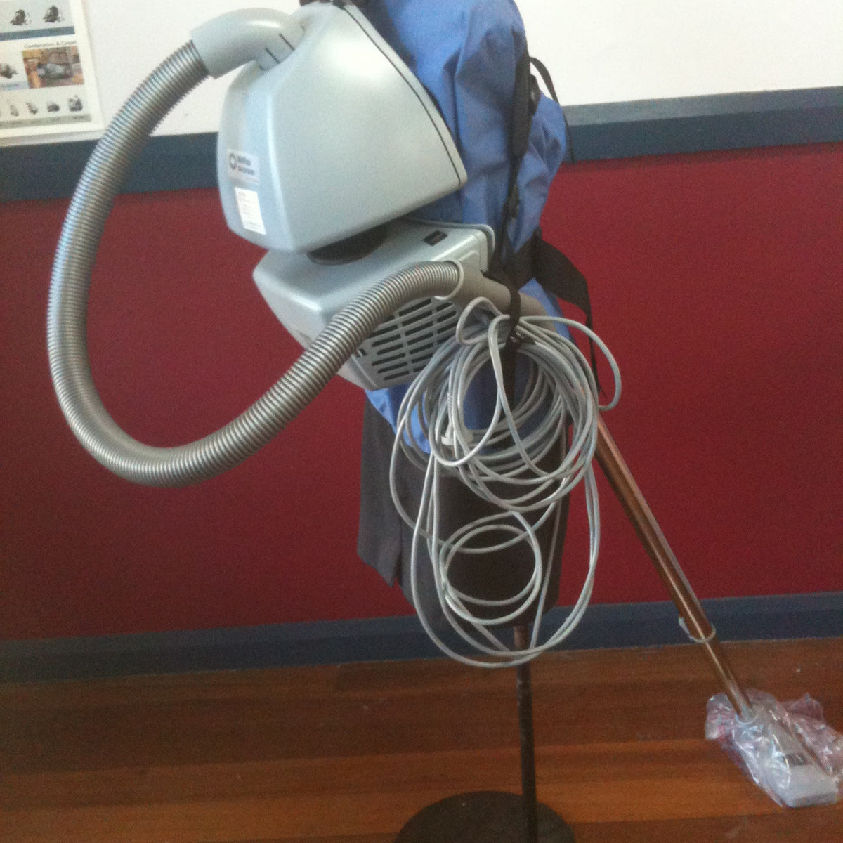 Nilfisk Bacuum Backpack Vacuum Cleaner NOW UNAVAILABLE See GD5 HEPA ...