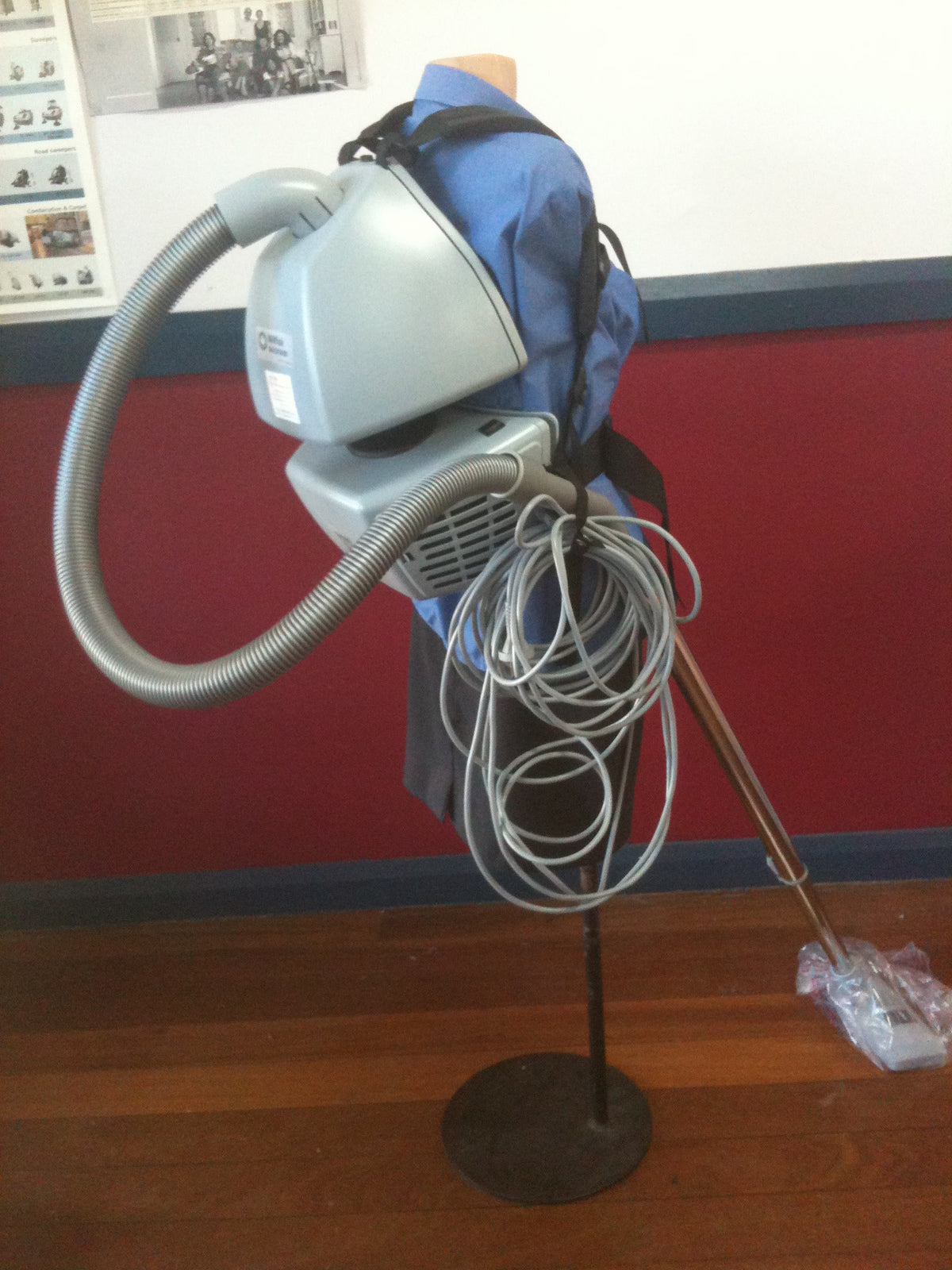 Nilfisk Bacuum Backpack Vacuum Cleaner NOW UNAVAILABLE See GD5 HEPA ...