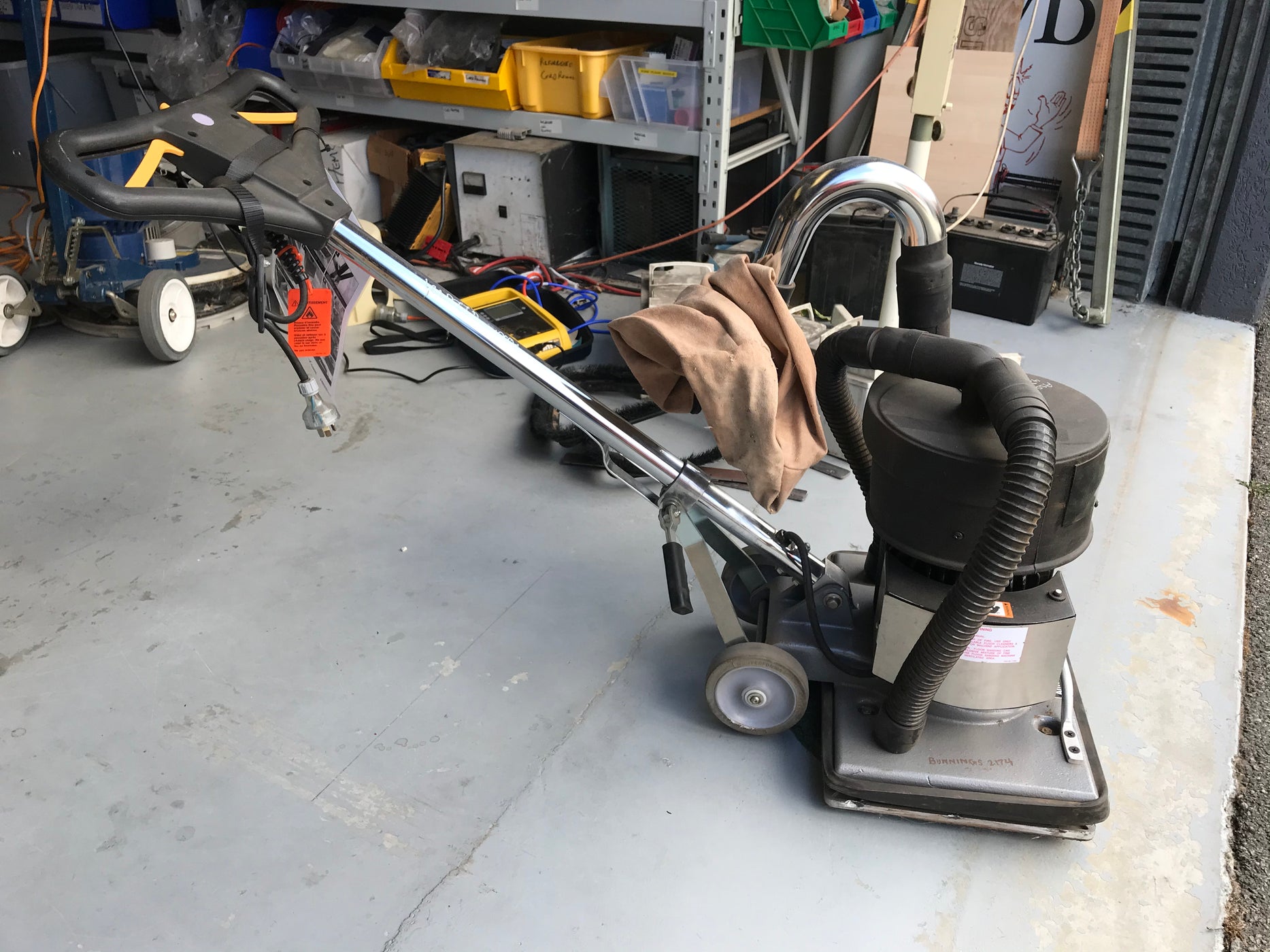 Clarke American Sanders OBS-18 Orbital Timber Floor Electric Sander ...
