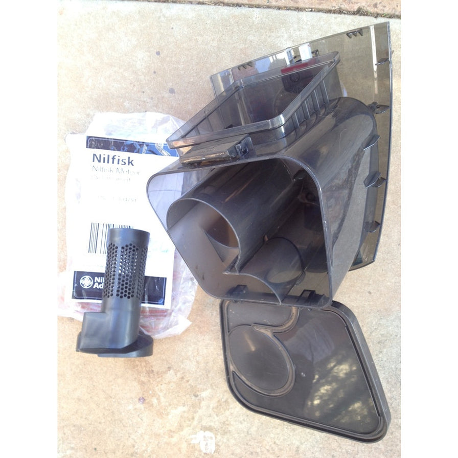 Nilfisk Meteor Bagless Vacuum Cleaner Dust Container Cyclone Insert ...
