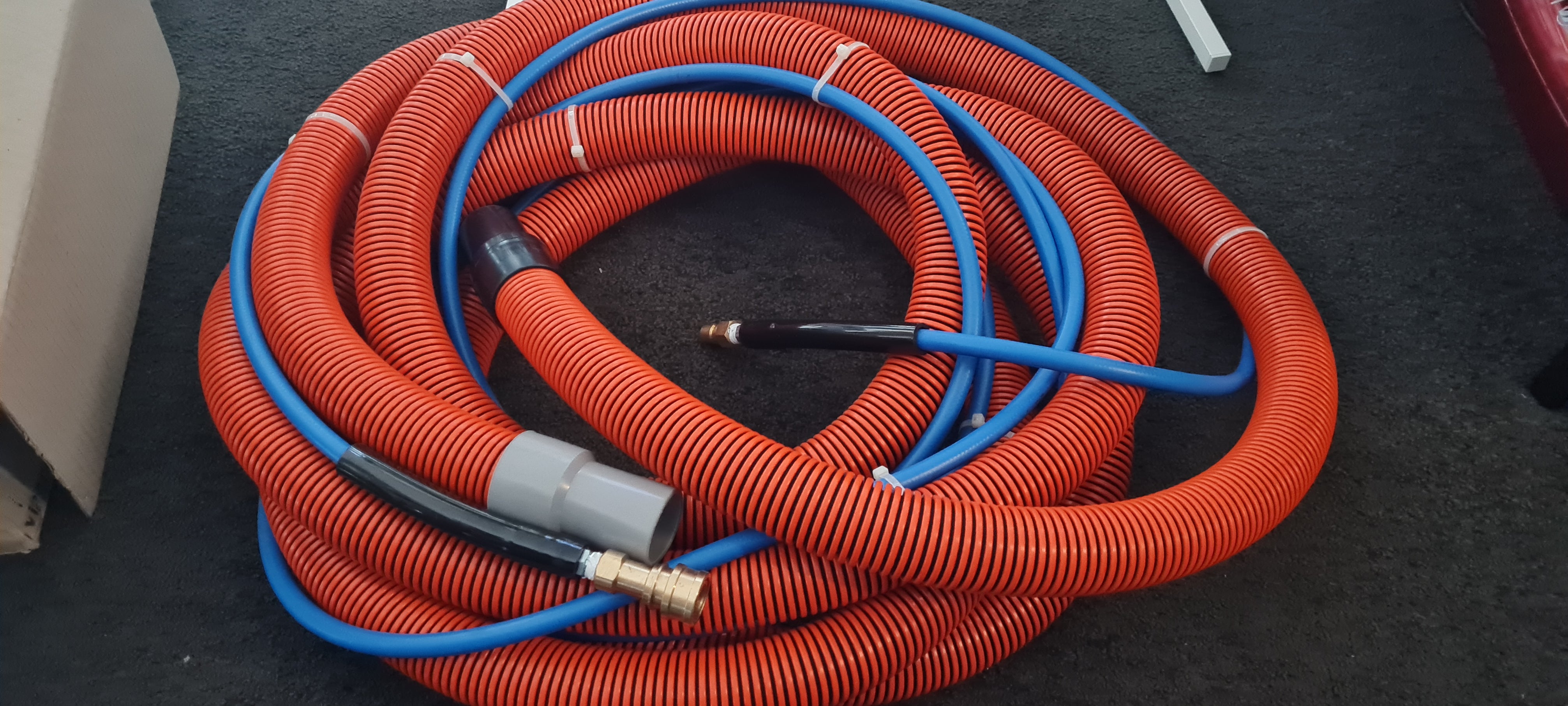 7.5Meter Solution Line W 38mm GVAC Vacuum Hose Complete For Extraction ...