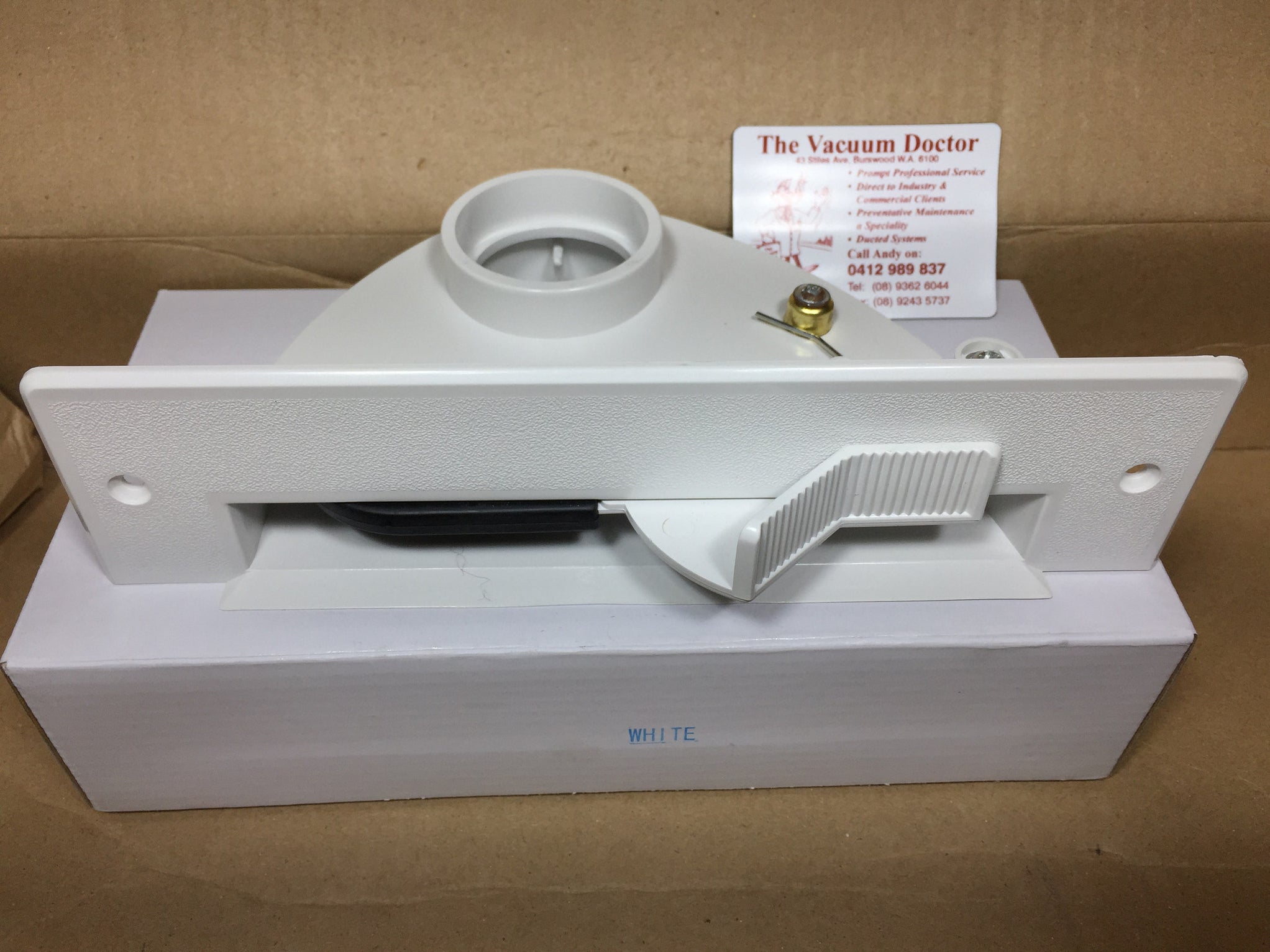VacPan Ducted Vacuum Cleaner Sweep Inlet To Easy Clean Kitchen Floors ...
